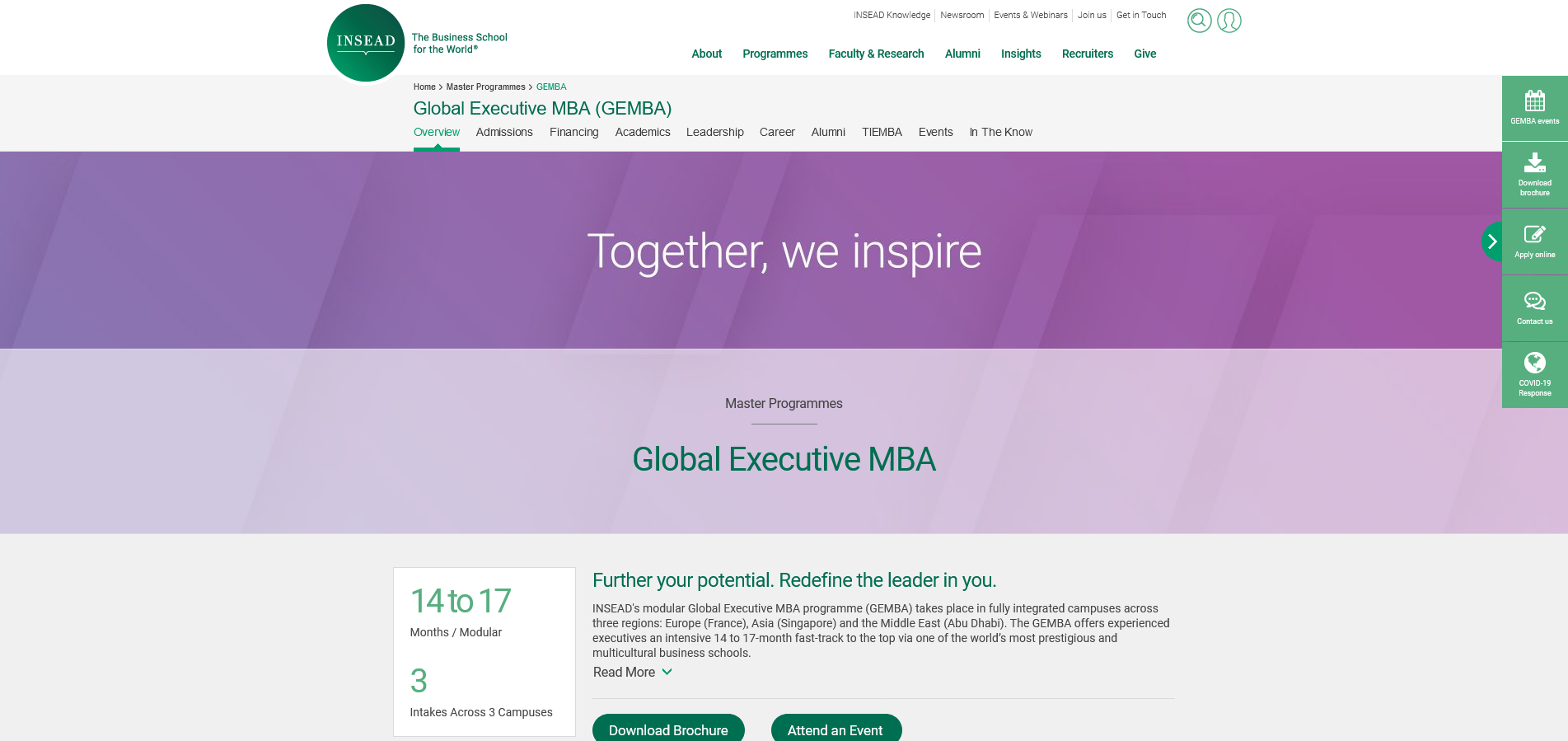 10 Executive MBA pour consultants